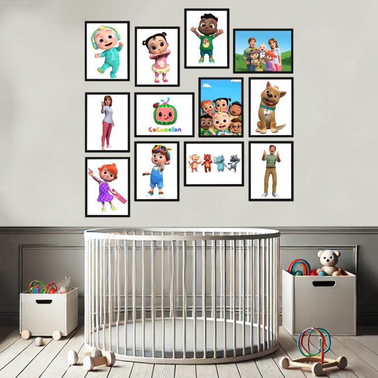 Cocomelon Wall Picture Tiles - Adorn Walls