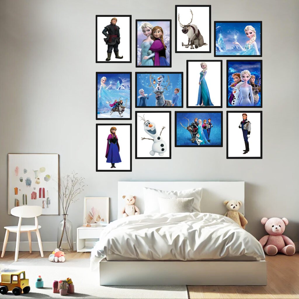 Frozen Wall Picture Tiles - Adorn Walls