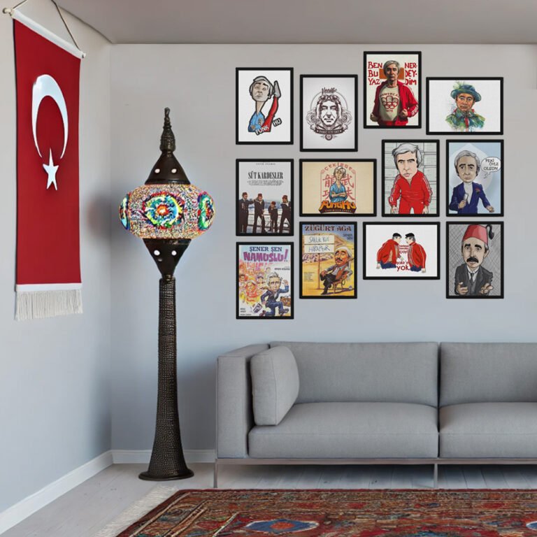 Sener Sen Turkish Actor Themed Wall Picture Tiles - Adorn Walls